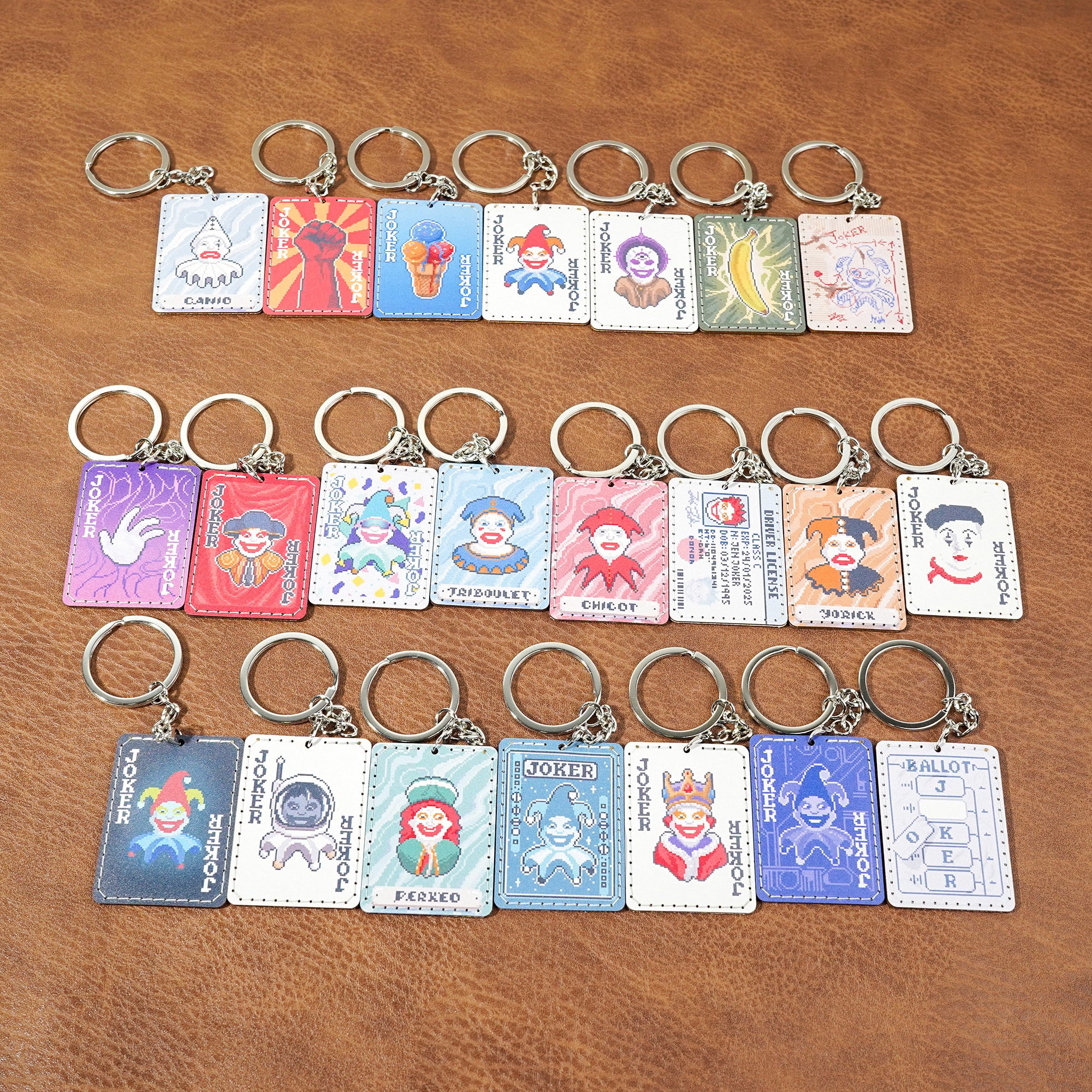 Balatro Keychain Gifts for Balatro lovers Legendary Joker – Gamerealmcrafts