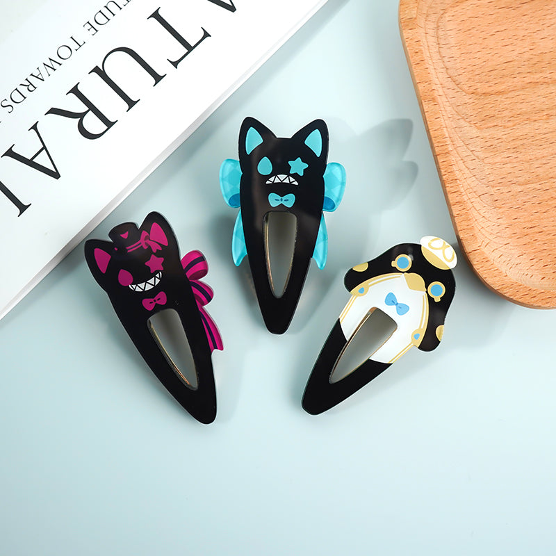 Genshin Impact Lyney Lynette Freminet Hair Clips Game character ...