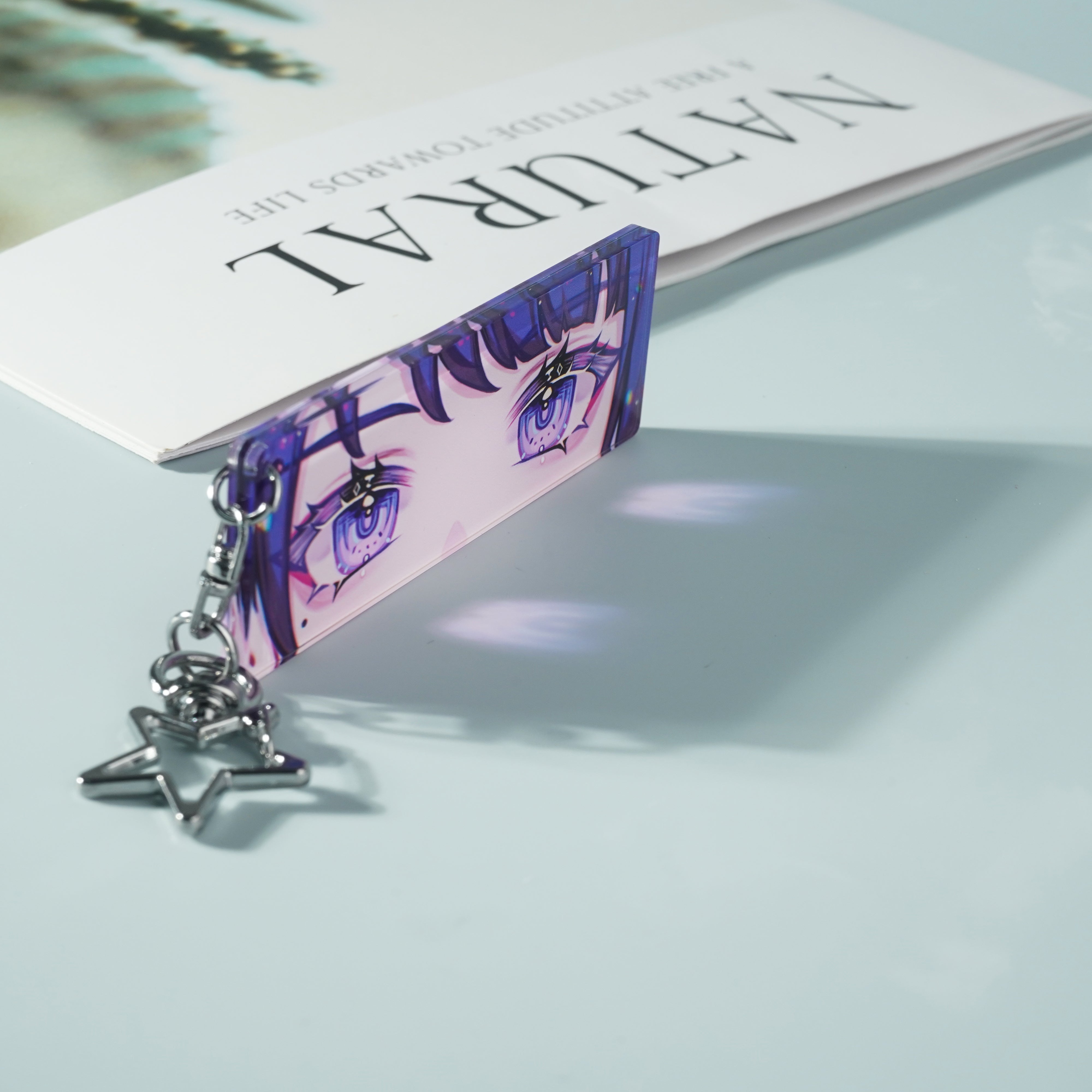 Raiden Shogun Genshin Impact Personalized keychains – Gamerealmcrafts